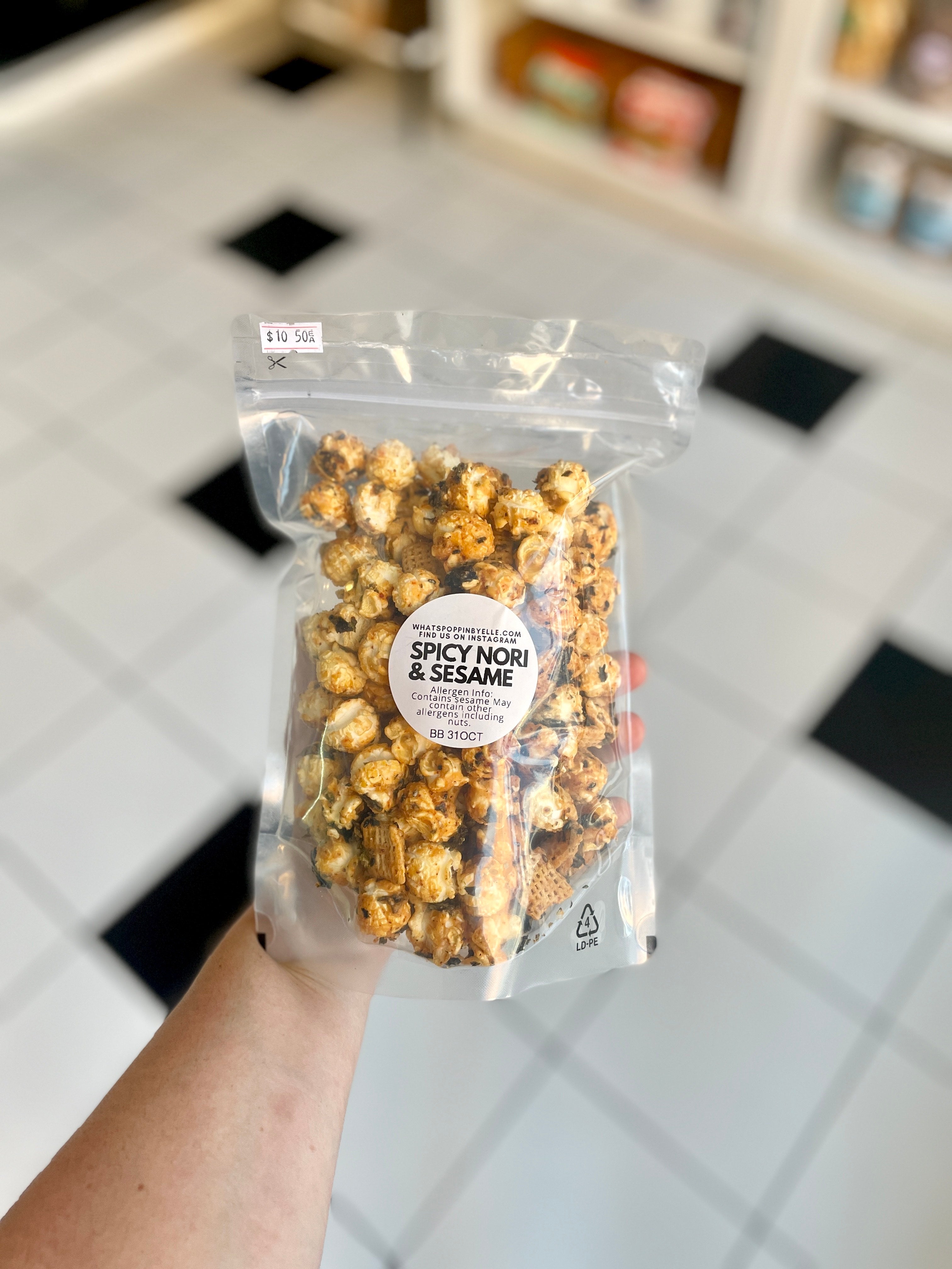 Spicy Nori Sesame Popcorn | Phancy's Bodega
