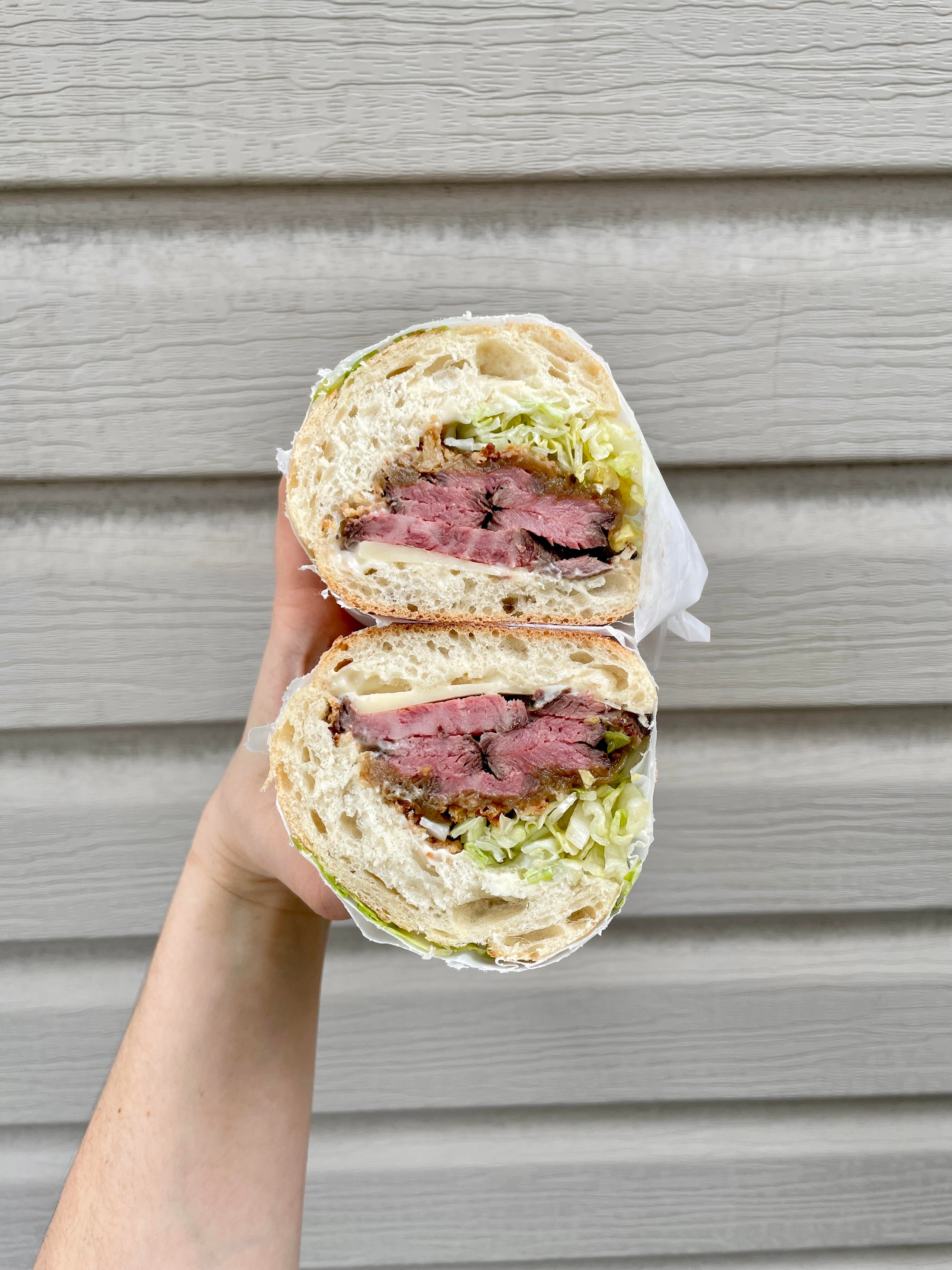 Roast Beef And Cheddar Sandwich Phancys Bodega